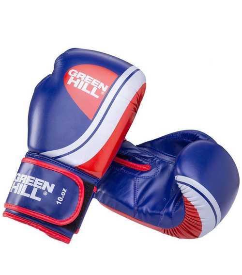 Перчатки боксерские Green Hill Knockout, 10oz, к/з