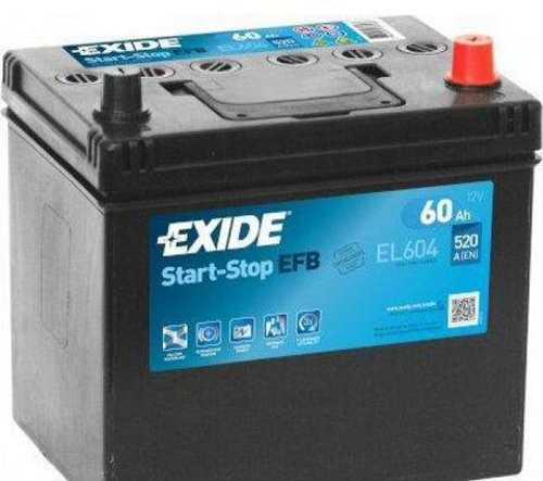 Аккумулятор 60 (520) exide EFB Start-Stop (EL604)