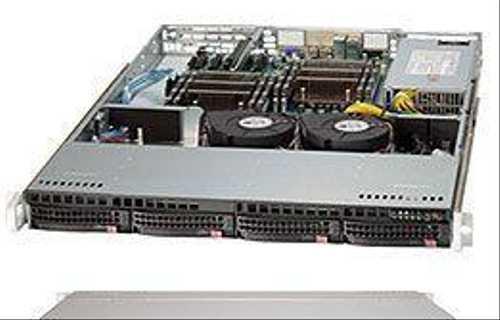 Сервер Supermicro 813-4 E5-2609 x2 / 32 gb