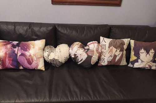 Подушки на диван с аниме