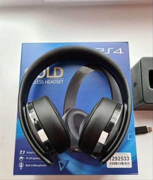 Наушники Playstation Gold Stereo Headset