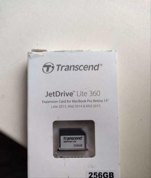 Transcend JetDrive Lite 360 256 GB