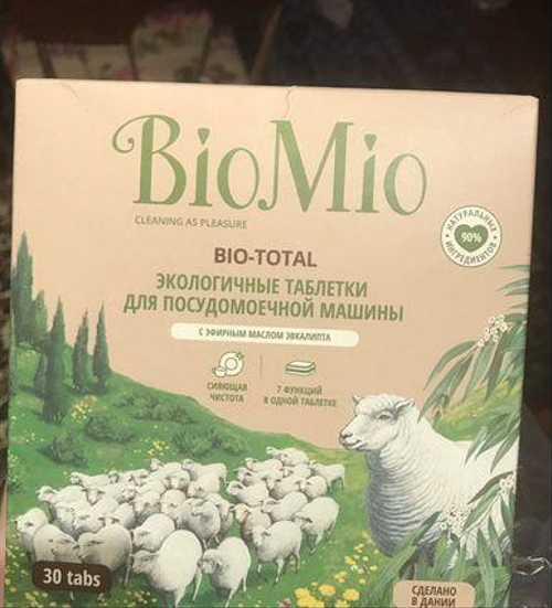 Таблетки BioMio для посудомоечной машины