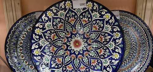 Узбекская посуда Ручной росписи, ляган