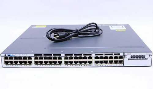 Коммутатор (свич) Cisco WS-C3750X-48PF-E