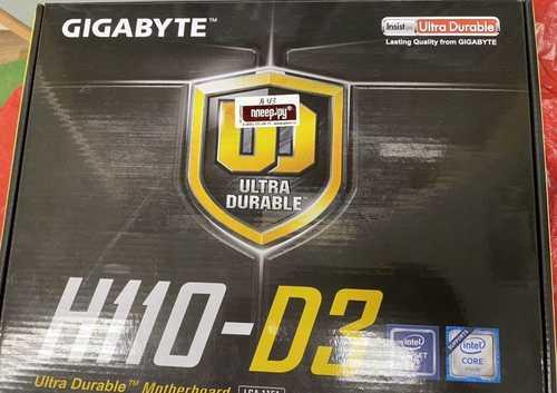 Gigabyte H110-D3 LGA 1151 чек гарантия