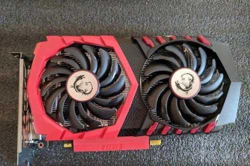 Видеокарта MSI GeForce GTX1050Ti gaming X новая