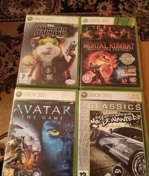 Xbox360 Миссия Дарвина, Mortal Combat, Avatar