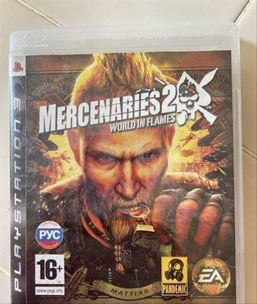 Игра Mercenaries 2 World in flames PS3