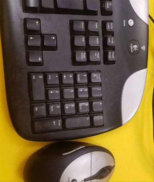 Комплект клавиатура и мышь Logitech