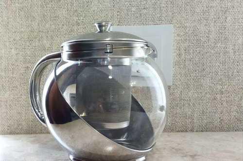 Чайник заварочный стеклянный 900мл