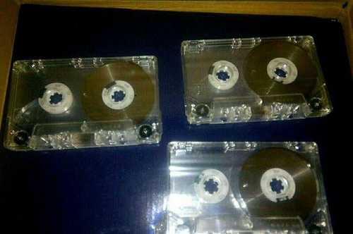 Аудиокассеты чистые и с записями