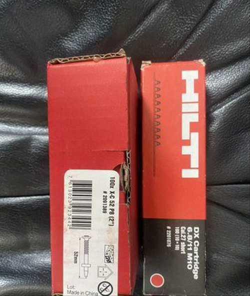 Монтажные патроны hilti дюбеля