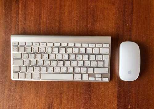 Беспроводные Apple Мышь и Apple Клавиатура