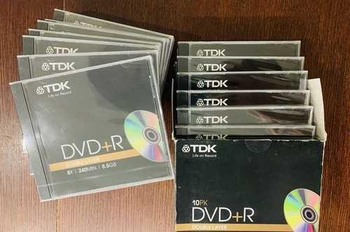 Болванка tdk dvd +r dl
