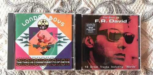 London Boys и F. R. David фирменные CD