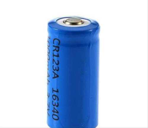 Аккумуляторная батарейка R14 16340 1400mAh 3.7V