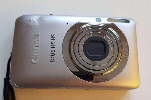 Компактный фотоаппарат canon Ixus 115hs