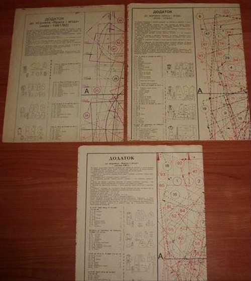 Приложения выкройки к журналу Краса и мода 1979-83