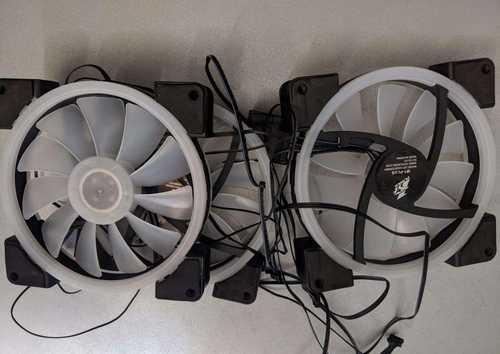 Вентилятор для корпуса 140 1st player + hub rgb