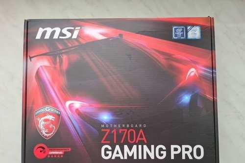 1151 MSI Z170A Gaming Pro Z170 SLI проверка