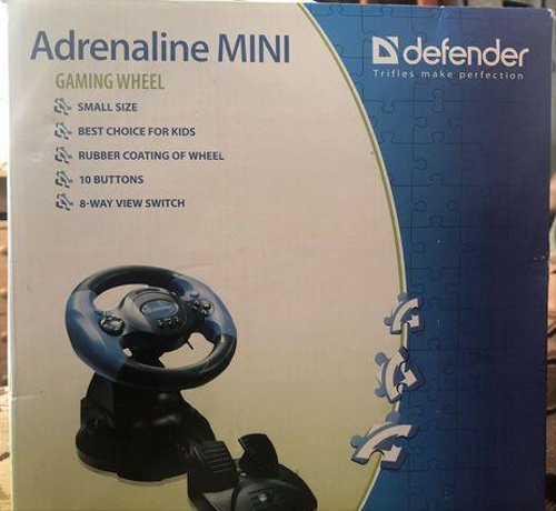 Руль игровой defender adrenaline mini