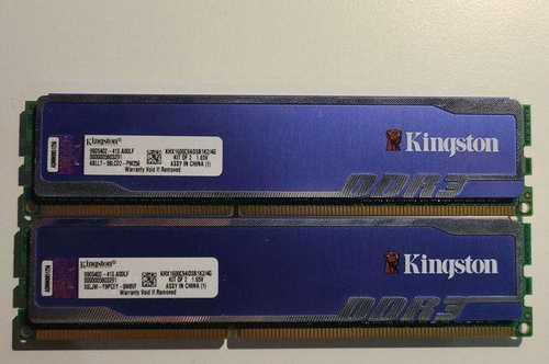 Оперативная память ddr3 2х4 8gb 1600mhz