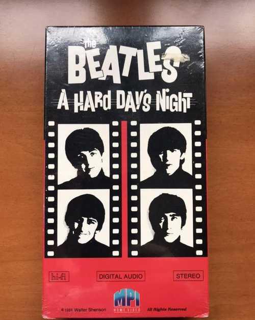 Фильм The Beatles A Hard Day’s Night на VHS