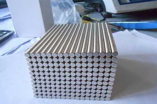 Неодимовый магнит диск 6х1 (200 шт.)