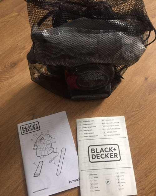 Пылесос автомобильный black+decker новый
