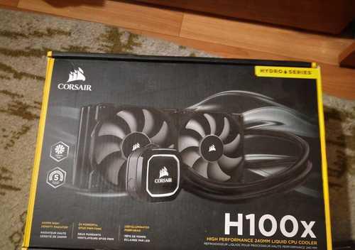 Водяное охлаждение Corsair H100X