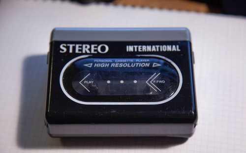 Аудиокассетный плеер international stereo