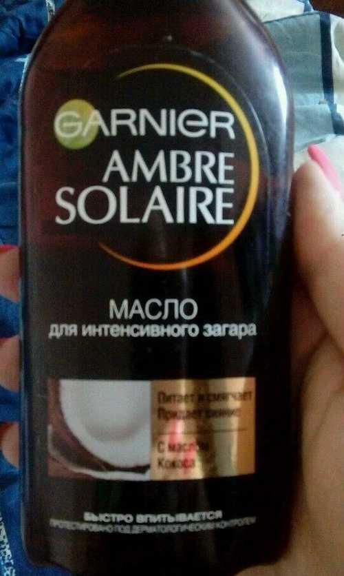 Масло для интенсивного загара Garnier
