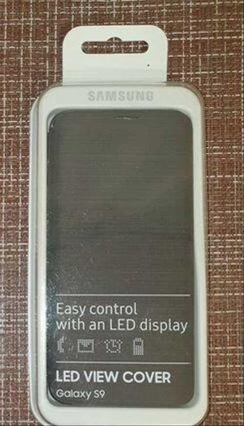 Оригинальный чехол Samsung S9 LED View Cover