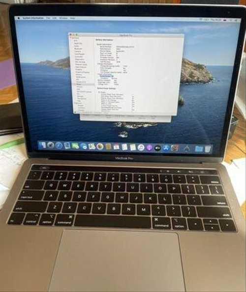 MacBook Pro13 2018, 8/256Gb 2,3GHz quad-core i5