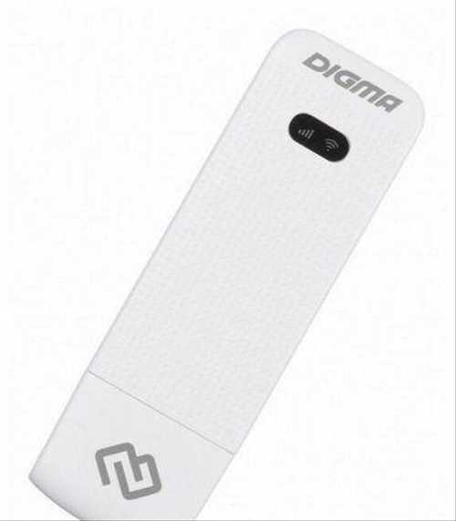 Digma модем 3G/4G Dongle White (DW1961)