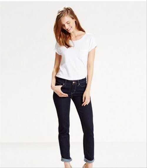 Джинсы Levi's 712 slim, новые, размер 25