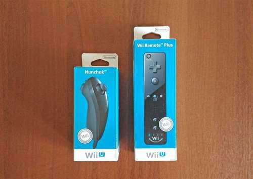 Nintendo Wii Remote Plus и Nunchuck