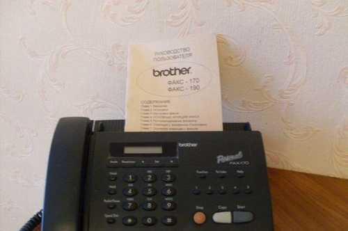 Телефон-факс Brother fax-170