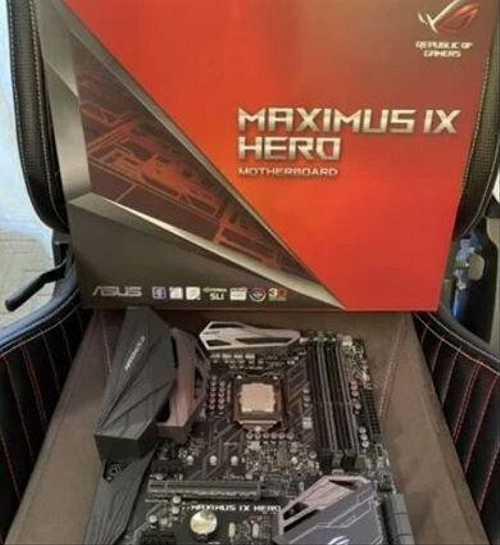 Процессор i7-7700k + мп Asus Rog Maximus IX Hero