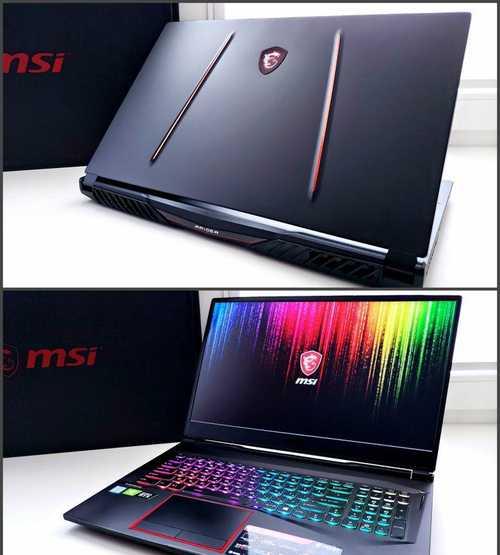 MSI GE75 Raider - 144 Гц + RTX2060 + i7-8750H