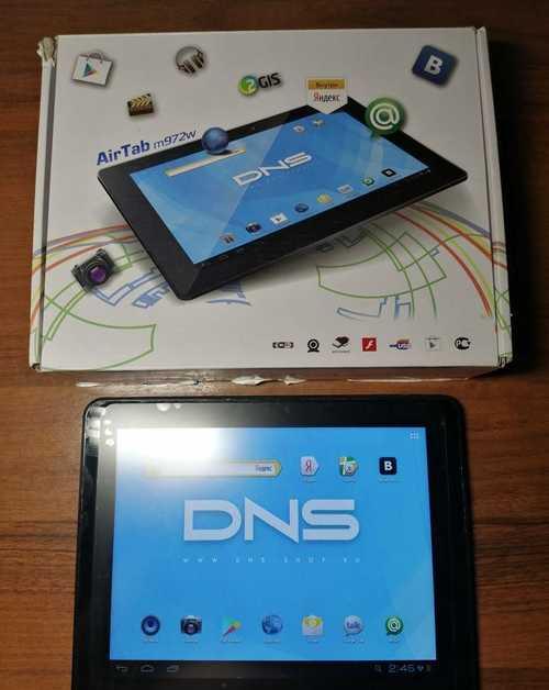 Планшет DNS AirTab m972w