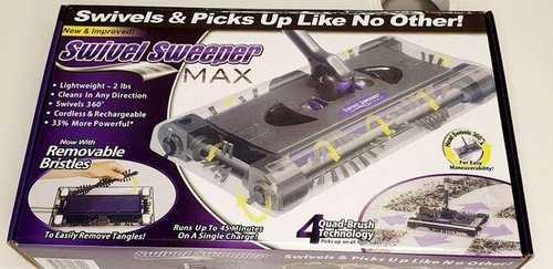 Новый Электровеник Swivel Sweeper