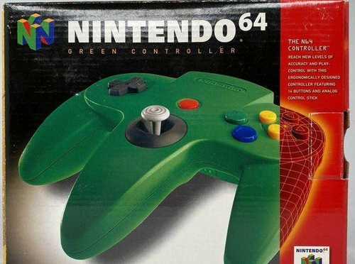 Проводной геймпад для Nintendo 64 оригинал NUS 005