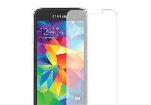 Защитное стекло 2.5D для Samsung Galaxy S5 mini (п