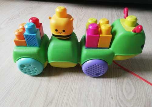 Гусеница mega bloks
