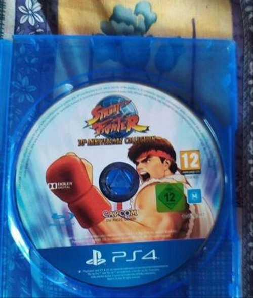 Street Fighter Collection - диск PS4