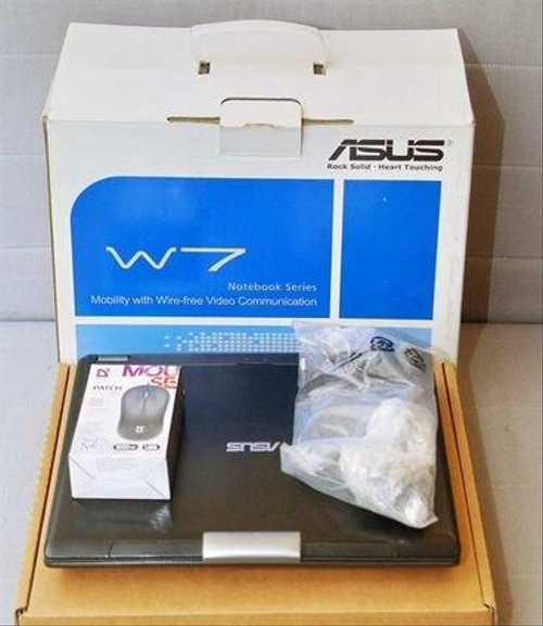 Asus W7J 13.3 дюйма Коробочный комплект