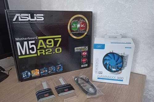 AMD FX8350 + Asus M5A97 R2.0 + 16гб озу (Сборка)