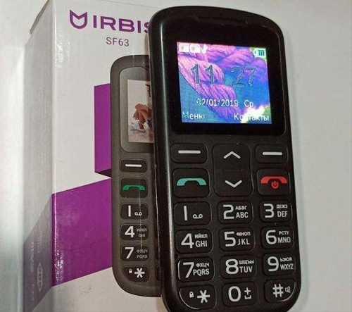 Сотовый телефон irbis SF63 черный